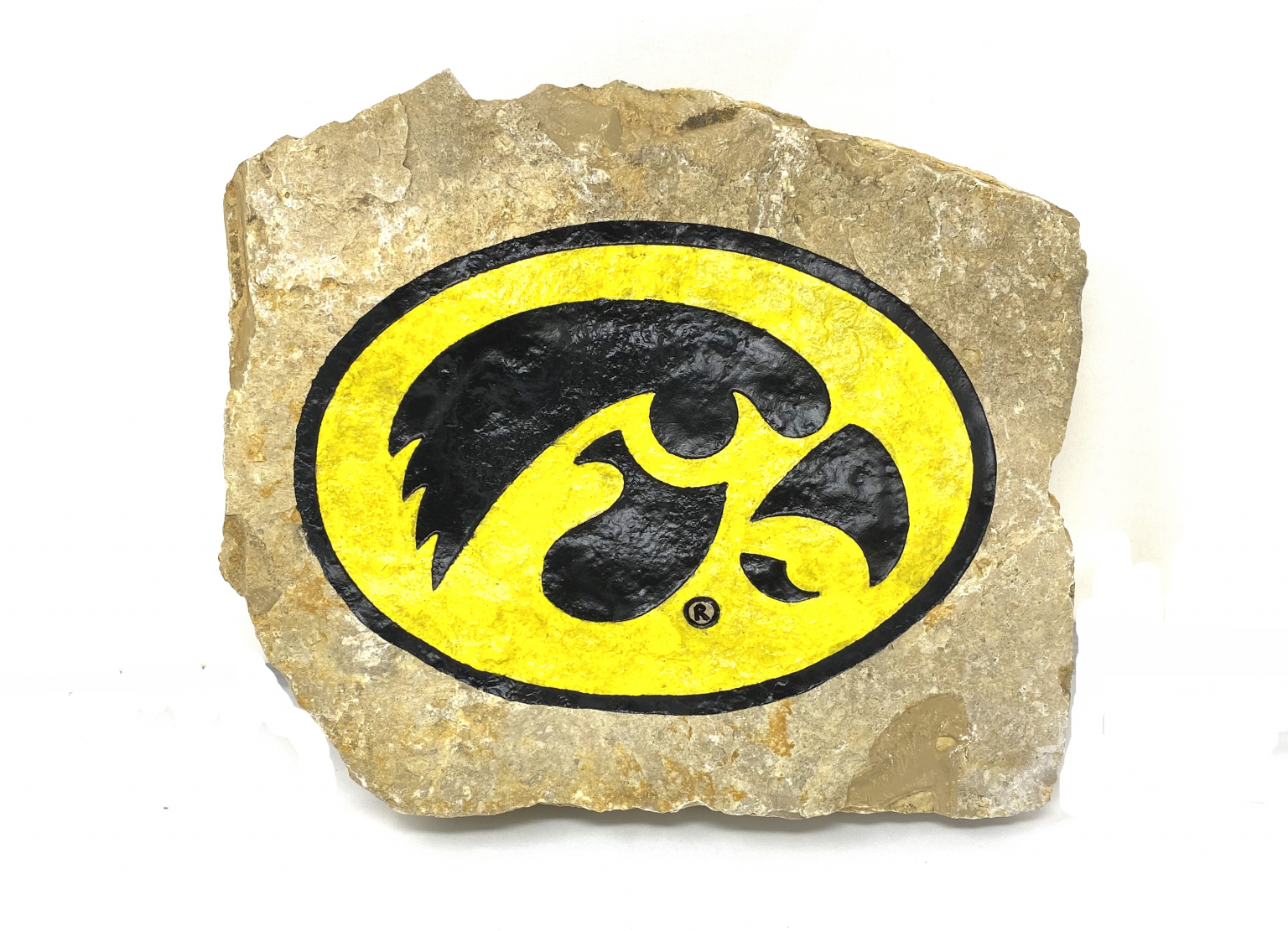 University of Iowa Engraved Stone – Saint Stone Company
