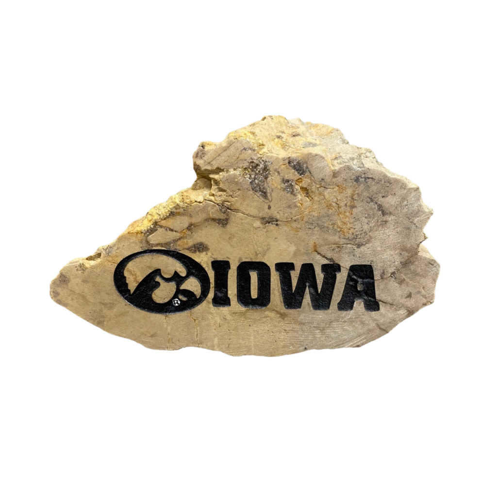 University of Iowa Hawkeyes Paperweight Engraved Stone – Saint Stone ...