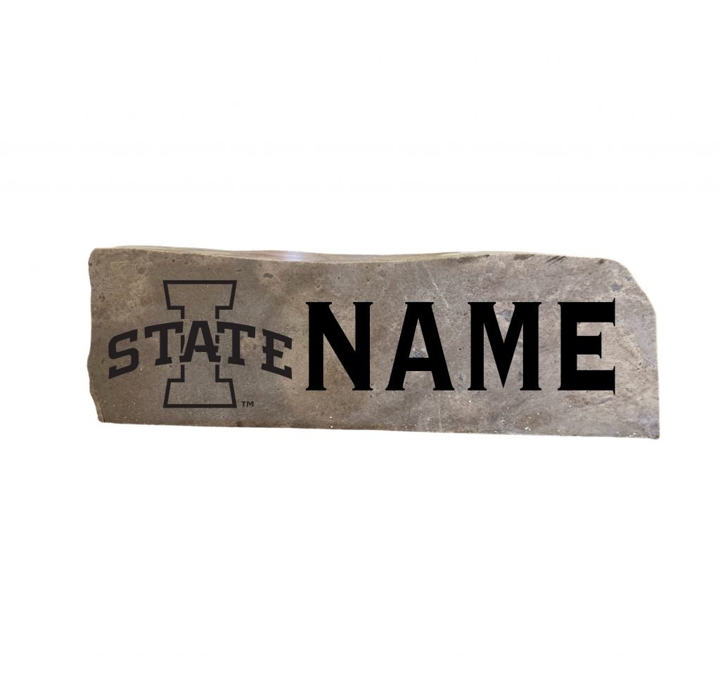 Personalized Iowa State University Nameplate – Saint Stone Company